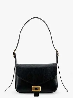 Balenciaga Clicca Arena Leather Medium Shoulder Bag