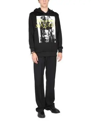 Alexander McQueen Sweatshirt With Atelier Print