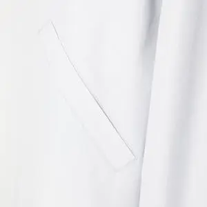 JIL SANDER Light Grey Cotton Taffeta Jacket With Logo