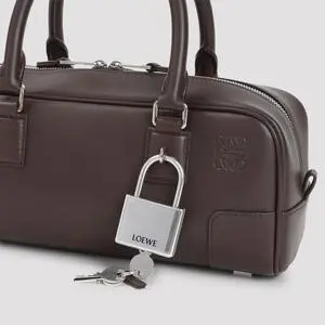 Loewe Amazona 23 Cropped Bag - Brown