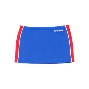 Miu Miu Skirts Straight Skirts - Blue