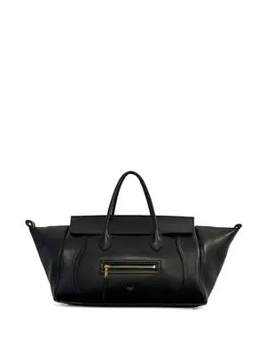 Celine Luggage Medium Leather Tote Bag - Multicolor
