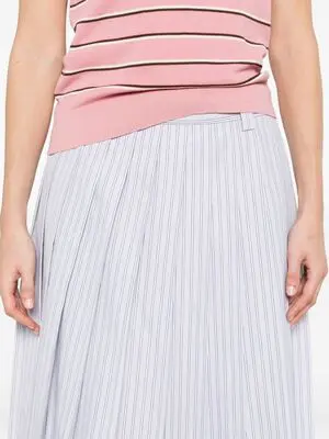 Miu Miu Cotton Midi Skirt
