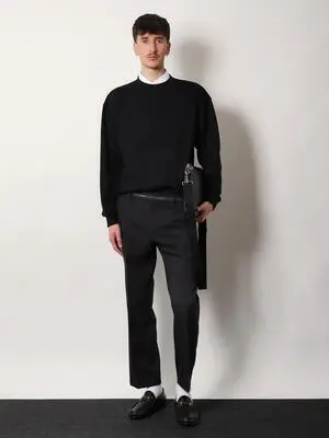 Gucci Cotton Sweatshirt With Frontal Embossed Logo