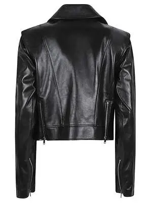 Celine Leather Biker Jacket