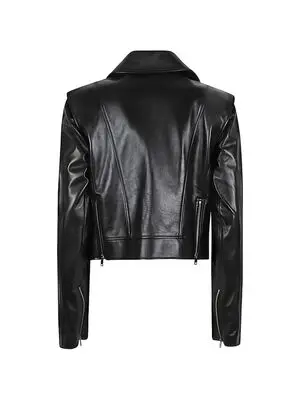 Celine Leather Biker Jacket