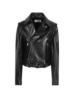 Celine Leather Biker Jacket