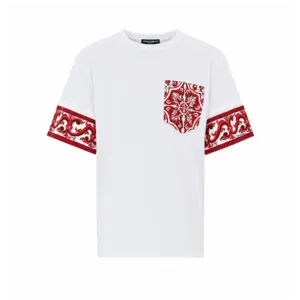 Dolce & Gabbana Maiolica Print T-shirt - White