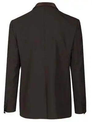Fendi Wool Crepe Blazer