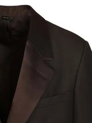 Fendi Wool Crepe Blazer