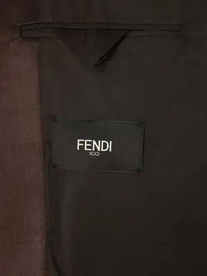 Fendi Wool Crepe Blazer