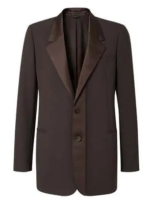 Fendi Wool Crepe Blazer
