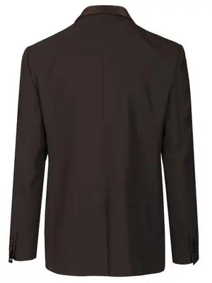 Fendi Wool Crepe Blazer