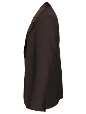 Fendi Wool Crepe Blazer