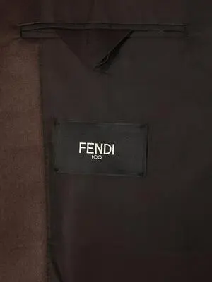 Fendi Wool Crepe Blazer