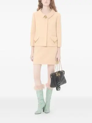 Valentino Garavani Vlogo Signature Wool Skirt - Multicolor