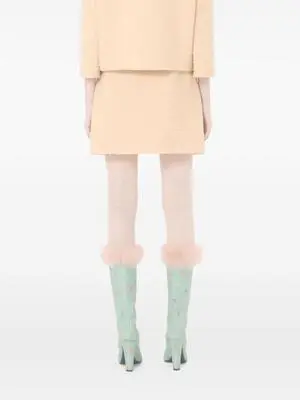 Valentino Garavani Vlogo Signature Wool Skirt - Multicolor