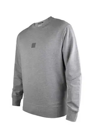 C.P. COMPANY Cotton Crew Neck Pullover - Gray