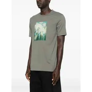 BOSS Grey T-shirts & Vests T-shirts
