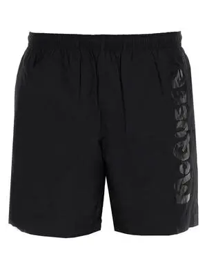 Alexander McQueen Graffiti Logo Swimsuit