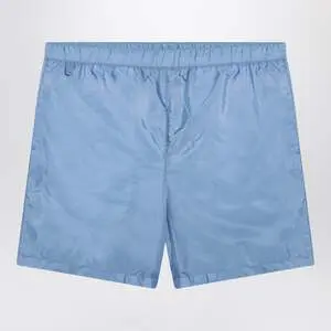 Prada Light Re-nylon Swim Shorts - Blue