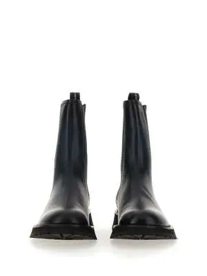 Alexander McQueen Leather Chelsea Boot - Multicolor