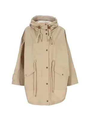 Moncler Moncler Women Brunnera Long Parka Coat Multicolor