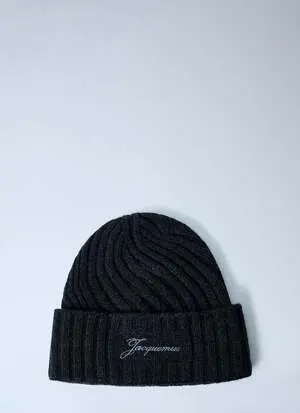 Jacquemus Beanie Hat - Gray
