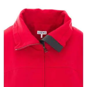 Loewe Jacket In Cotton And Silk