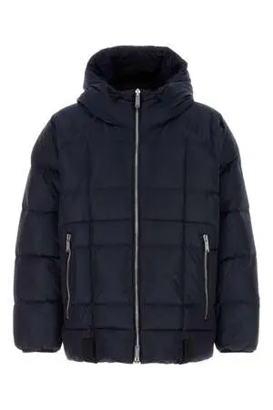 Dsquared2 Navy Nylon Down Jacket - Blue