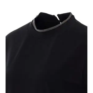 Brunello Cucinelli Monile Turtleneck T-shirt - Black