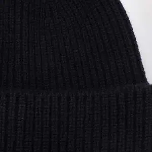 Destin Cashmere Blend Beanie - Blue