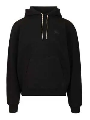 Burberry Cotton Hoodie - Black