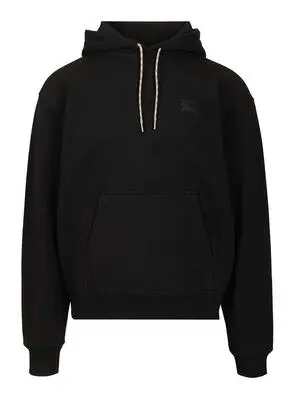 Burberry Cotton Hoodie - Black