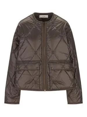 Celine Quilted Nylon Jacket - Multicolor