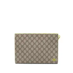 Gucci Neutrals Clutch Bags - Cream