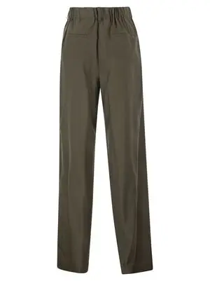 Herno Trousers In Tropical Wool
