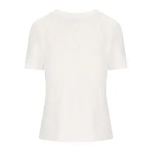 Chloé Organic Cotton Logo Print T-shirt - Cream