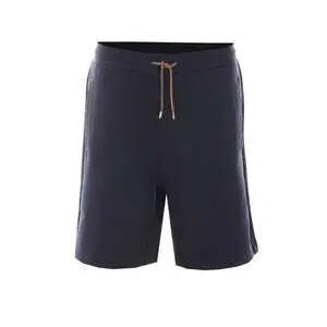 Fendi Bermuda With Patch And Selleria Stitching - Blue