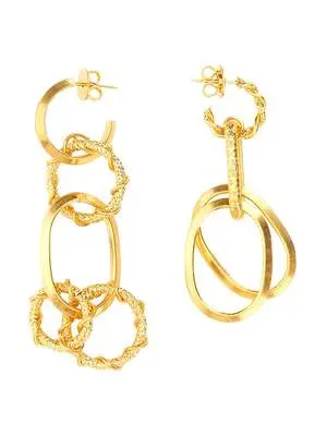 Dsquared2 Earring With Chain Rings