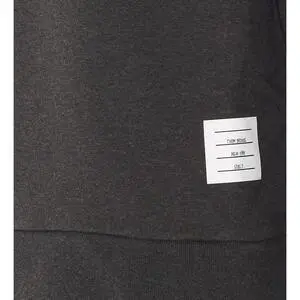 Thom Browne Logo Hoodie - Gray