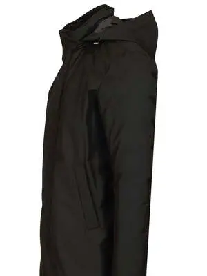 Herno Parka In New Business Technical Fabric And Ultralight Nylon