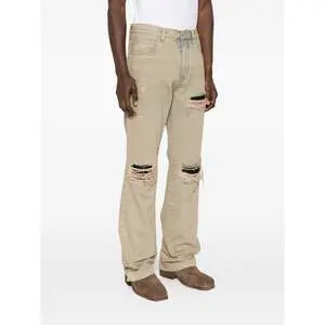 Amiri Neutrals Denim Bootcut Jeans