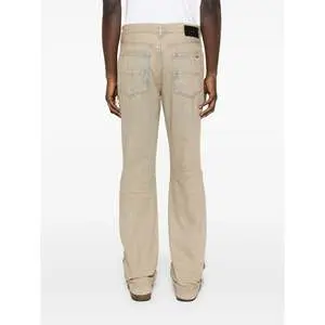 Amiri Neutrals Denim Bootcut Jeans