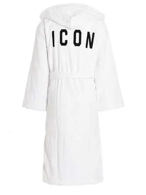 Dsquared2 Bathrobe With Logo