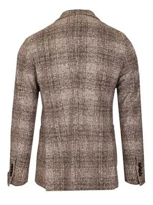 Tagliatore Blazer In Wool And Silk Jersey