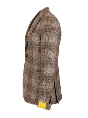 Tagliatore Blazer In Wool And Silk Jersey