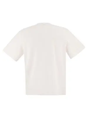 Stone Island Regular Fit T-shirt With “light Compass” Print