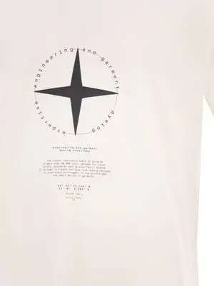 Stone Island Regular Fit T-shirt With “light Compass” Print