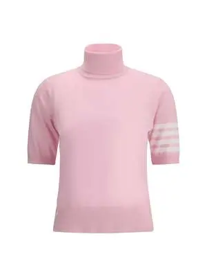 Thom Browne Turtleneck Sweater - Pink